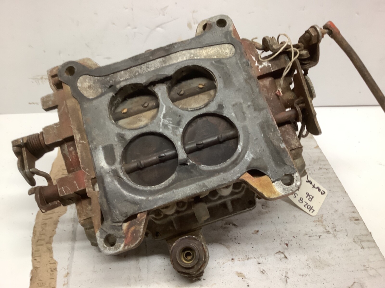 1966 Chevy ll CHEVELLE CARTER AVS CARBURETOR 3875966 4028SA B6 327 ...