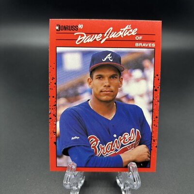 1990 Donruss David Justice Rookie Card R36887 | eBay
