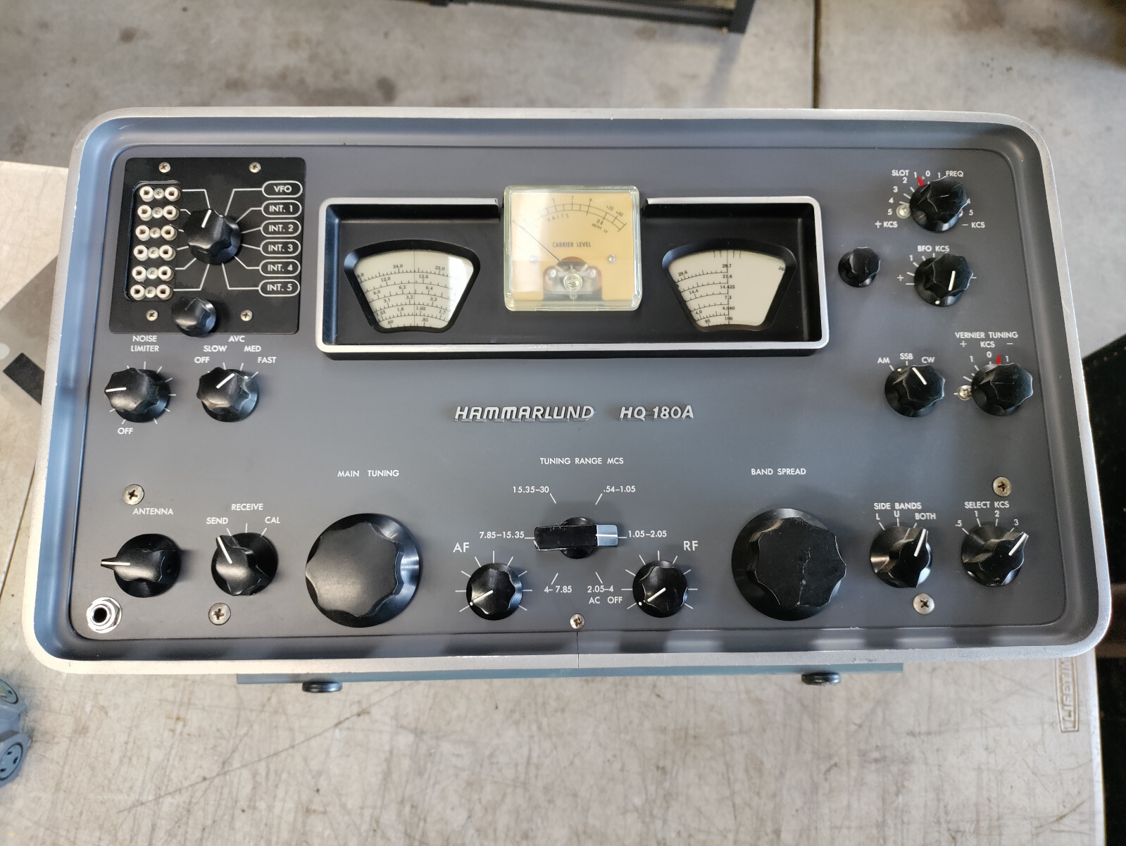 Hammarlund HQ-180A Vintage Tube Ham Radio Receiver | eBay