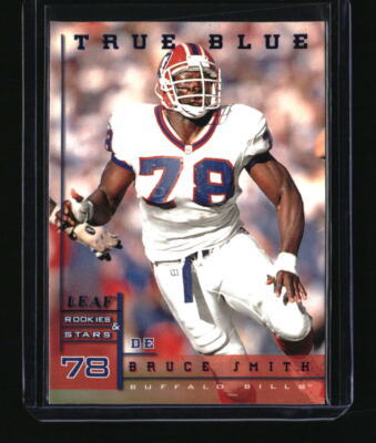 1998 Leaf Rookies & Stars #50 Bruce Smith True Blue #/500 | eBay