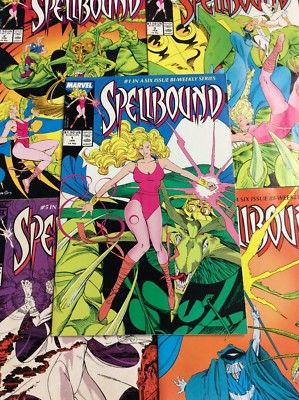 SPELLBOUND #1-6 MARVEL Comic Book FULL SERIES SEXY MAGIC GIRL POWER ...