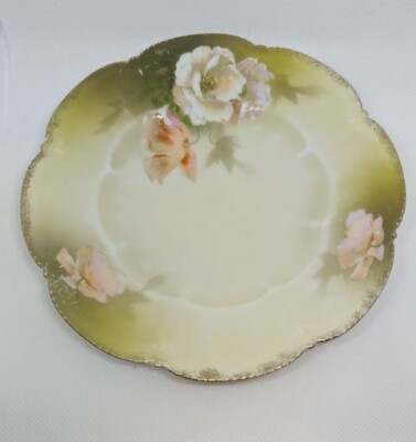RS Germany Hand Painted Porcelain Decorative Plate | eBay