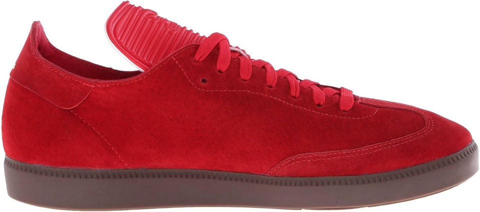 NEW Adidas Samba MC Sneakers Mens US 10 Red Suade Shoe Gold Foiled ...