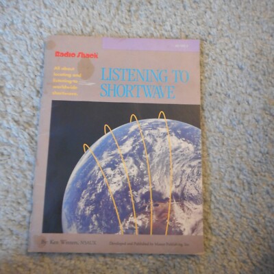 Radio Shack Listening To Shortwave Radio Book Ken Winters 1993 | eBay