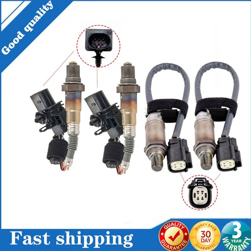 4pcs Oxygen O2 Sensor Upstream+Downstream For 2012-2016 Ford F-250 F ...