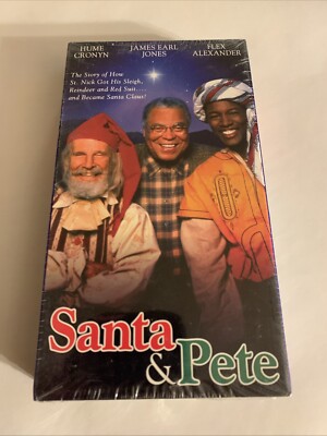 Santa & Pete VHS Video Hume Cronyn James Earl Jones Flex Alexander 18713767905| eBay