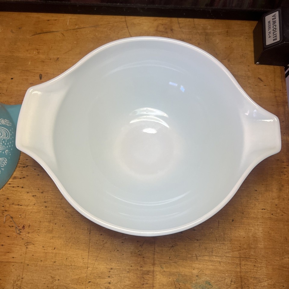 Lady Vintage Pyrex Turquoise Amish Butterprint Bowl 444 Variant 4 Qt | eBay
