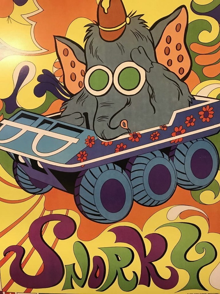 BANANA SPLITS POSTER Set of 4 Hanna Barbera 20 x 30 Drooper Bingo ...