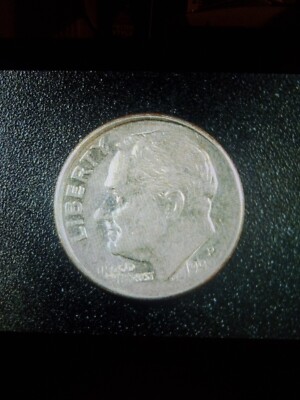 1999 P Roosevelt dime Copper Rim Multiple Error Coin Grease Error ...