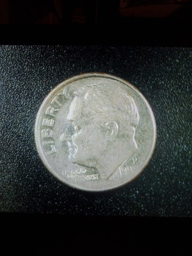1999 P Roosevelt dime Copper Rim Multiple Error Coin Grease Error ...