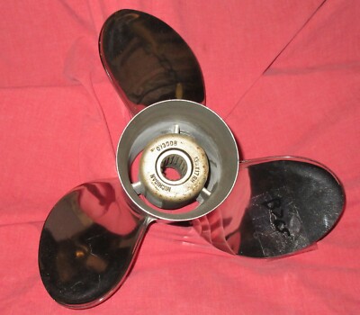 Mi Wheel 13 1/4 x 17 073008 Stainless Steel Prop For Force Dual Exhaust ...