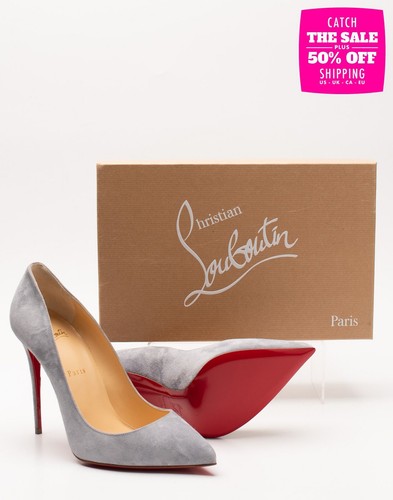 RRP€985 CHRISTIAN LOUBOUTIN PIGALLE FOLLIES Leather Pump Shoes US6 UK3 ...