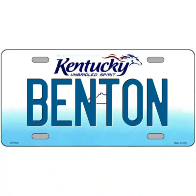 Benton Kentucky Metal Sign | eBay