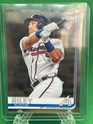 2019 Topps Chrome Austin Riley Rookie Card RC #37 Atlanta Braves | eBay