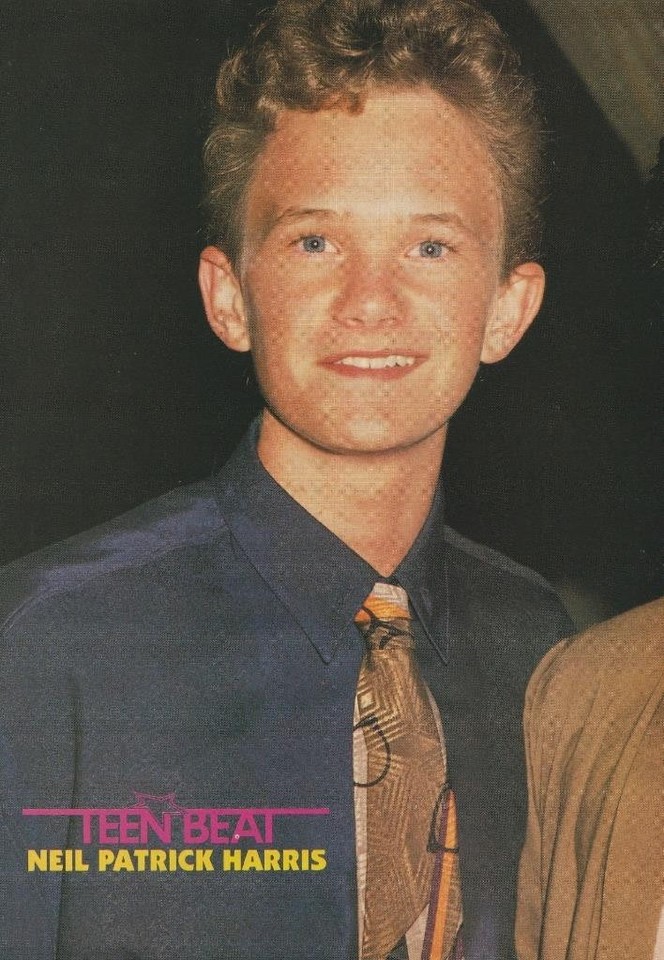 Paula Abdul Neil Patrick Harris teen magazine pinup clipping 90's ...