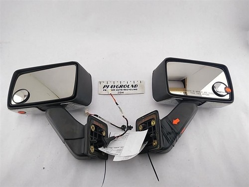 HUMMER H3 Pair Of Side Chrome Rear View Power Mirrors 2006 2007 2008 ...