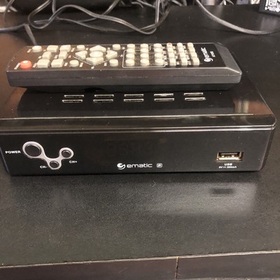 Ematic AT103b Digital Converter Box NO with remote | eBay