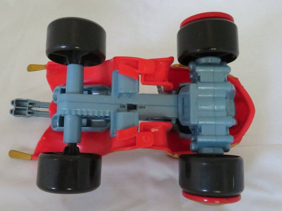 POWER RANGERS Bandai Fury Solar Tracker VEHICLE Toy Mystic Force Red ...