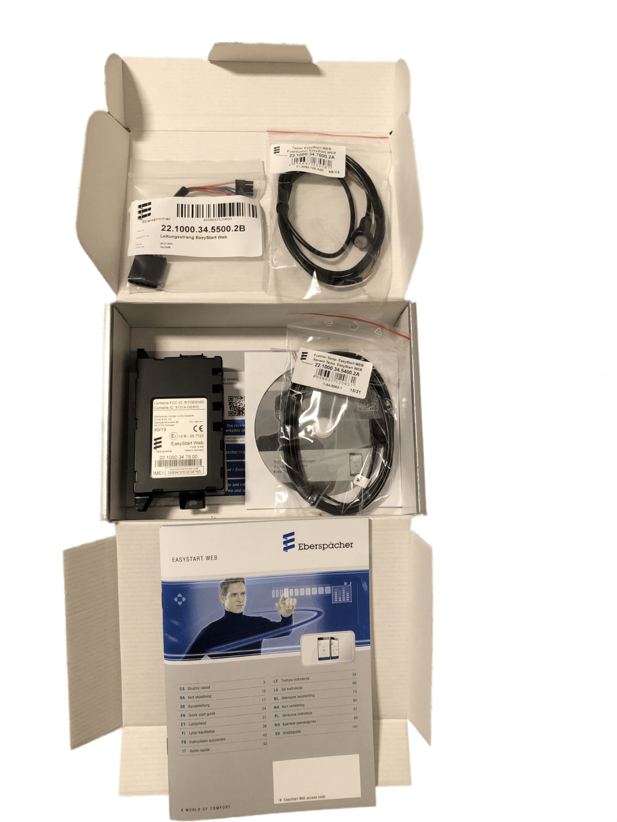 Easystart WEB App Eberspächer Handysteuerung Telefonmodul,221000347800 ...