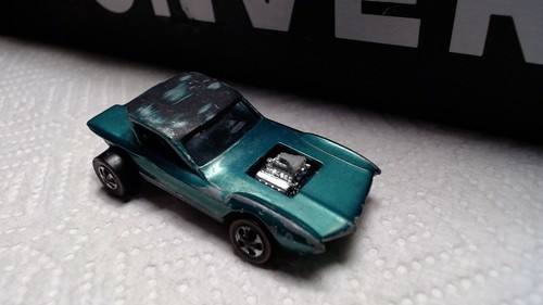 1967 Hot Wheels Redlines Python Green Dark interior Hong Kong | eBay