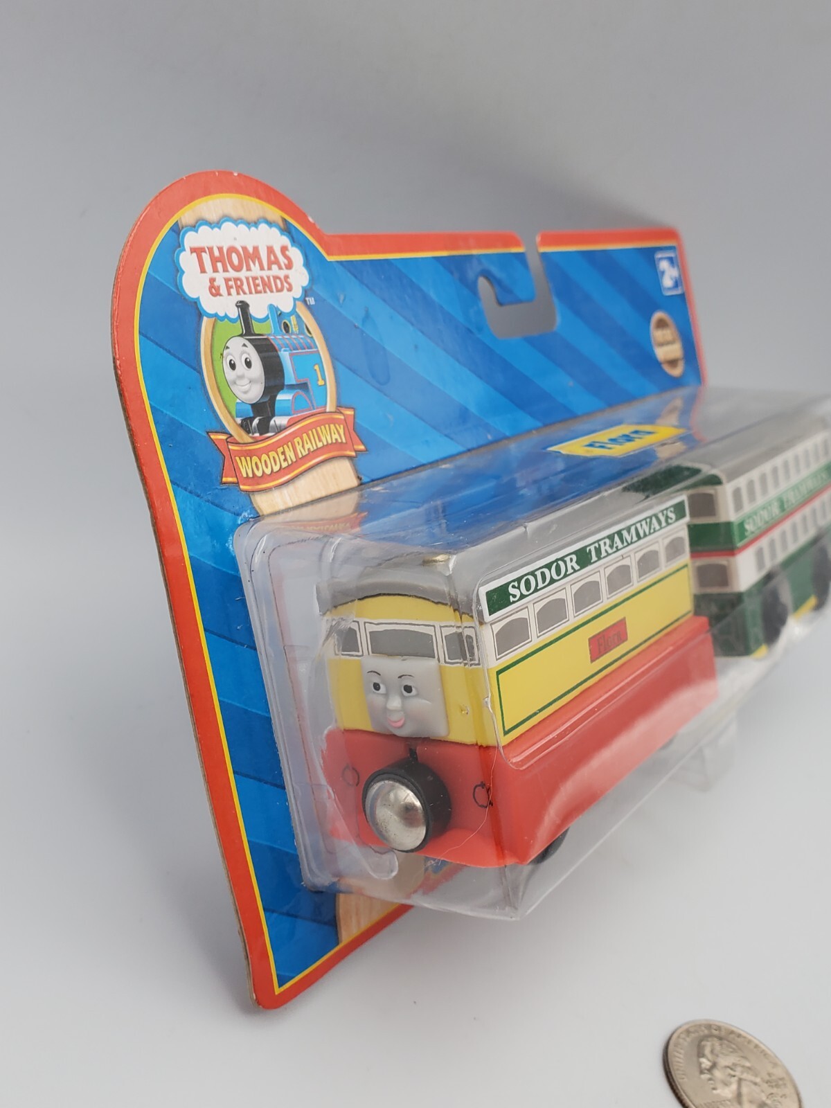 Thomas & Friends Wooden Railway Train Tank Engine - Flora - NEW - 2008 ...