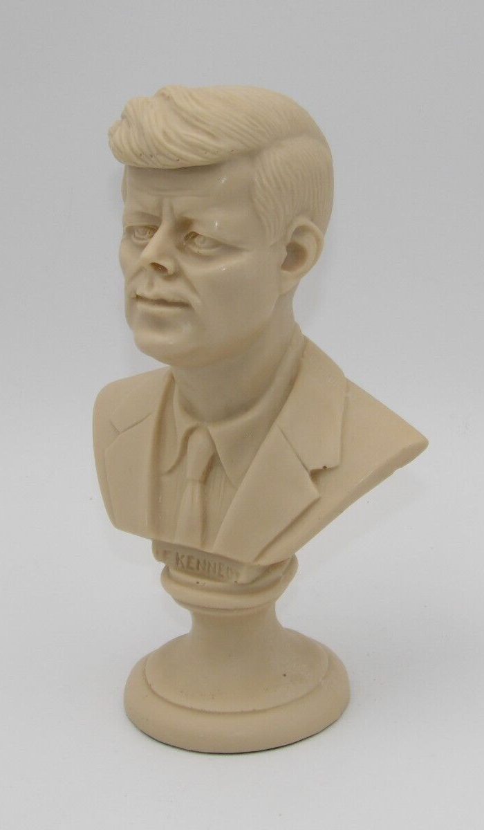 President John F. Kennedy 10" Sculpture Ivory Head Bust | eBay