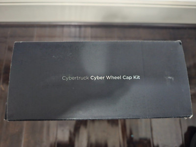 SEALED Tesla OEM Cybertruck Cyber Wheel Cap Kit 4 Center Caps Original ...