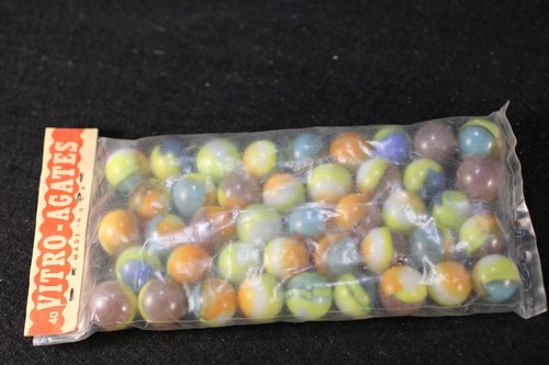 Vitro "Vintage Bag" of Marbles" | eBay