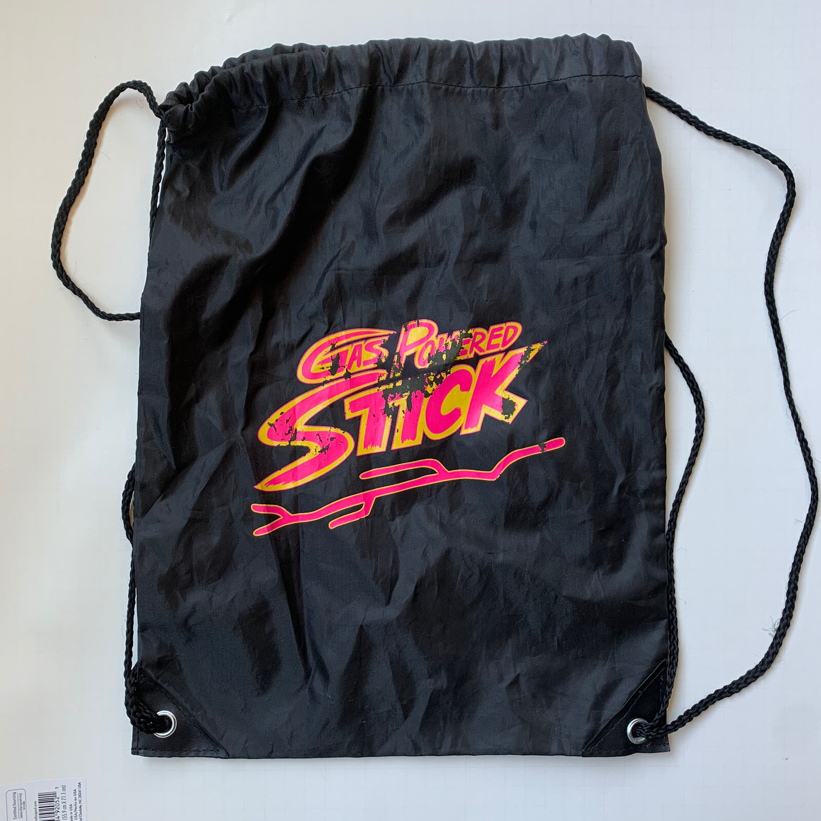 Bravest Warriors Cartoon "GAS POWERED STICK Backpack Drawstring Bag ...