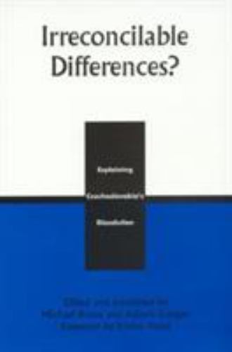 Irreconcilable Differences? : Explaining Czechoslovakia's Dissolution by Stanley Hoffmann (2000 ...