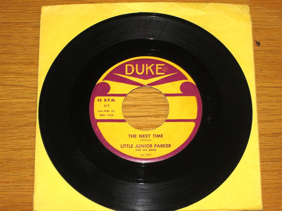 BLUES 45 RPM - LITTLE JUNIOR PARKER - DUKE 317 - "YOU'RE ON MY MIND" | eBay