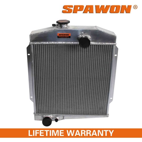 SPAWON 4 Row Radiator For International Scout 1961-1971 3.2L L4 ...