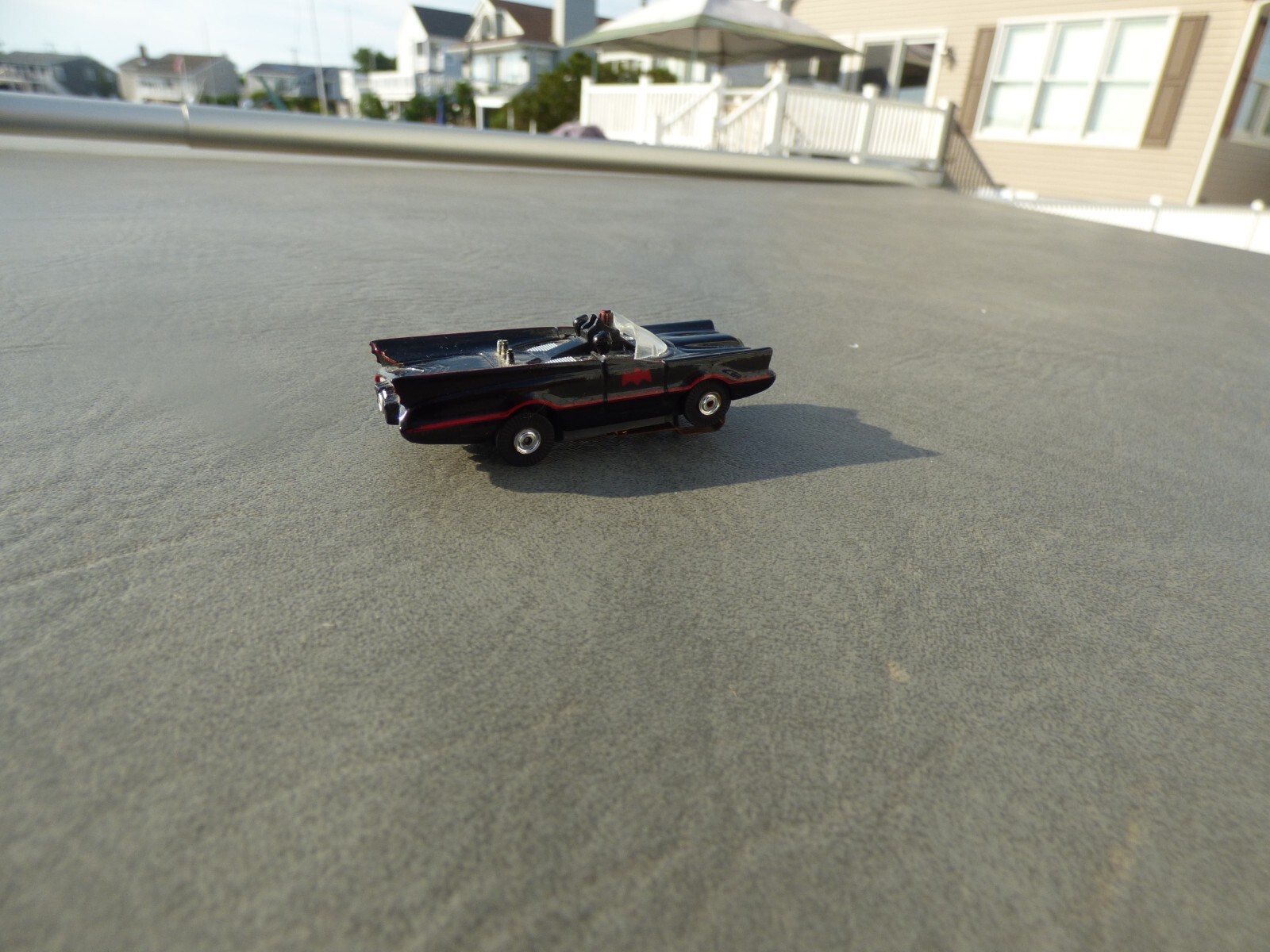 AURORA MODEL MOTORING THUNDER 500 T JET TJET BLACK BATMOBILE HO SLOT ...