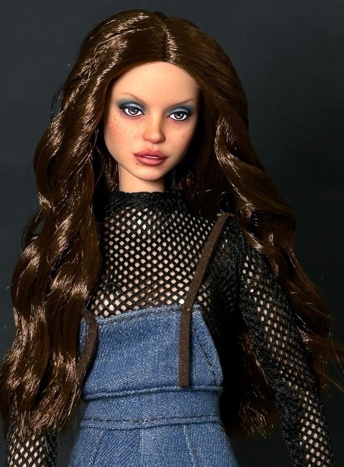 OOAK Barbie doll Repaint Custom Art Doll，Movable Body, without Bag~TT ...