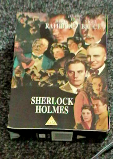 Sherlock Holmes Box Set 2 BASIL RATHBONE NIGEL BRUCE 4 DVDS FREEPOST ...