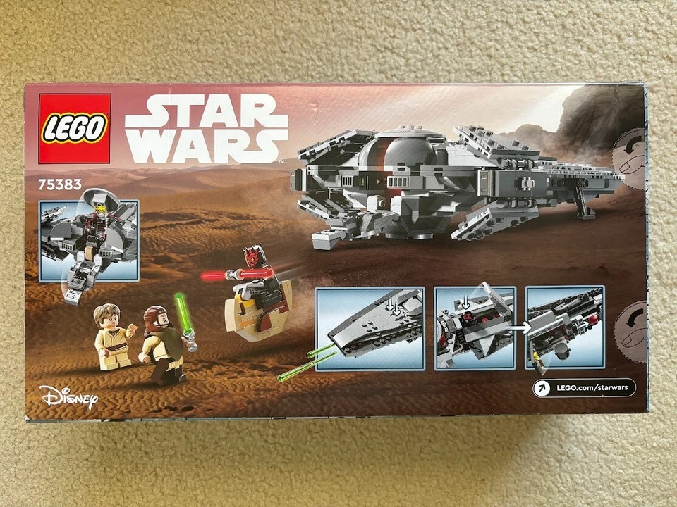 LEGO 75383 Star Wars Darth Maul's Sith Infiltrator - NEW SEALED | eBay UK