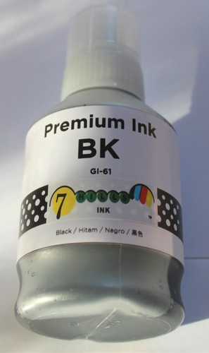 2pcs generic Endurance ink GI61 BK dye base for canon G3670 G3675 G4670 ...