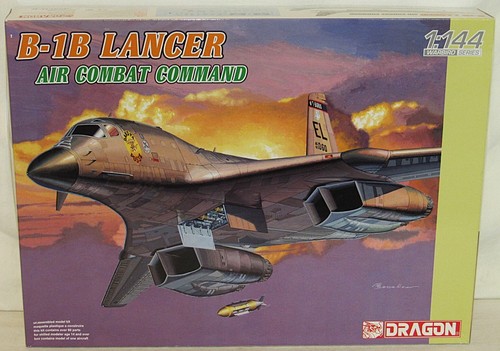 Dragon #4587 Warbird Series/B-1B Lancer Air Combat Command 1:144 Open ...
