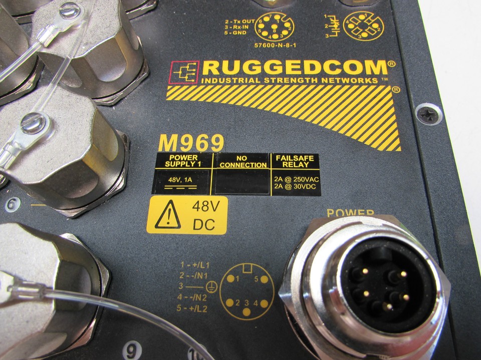 RUGGEDCOM , M969-RJ45-48-0-1FX06-1FX06 , MANAGED ETHERNET SWITCH MAKE OFFER! | eBay