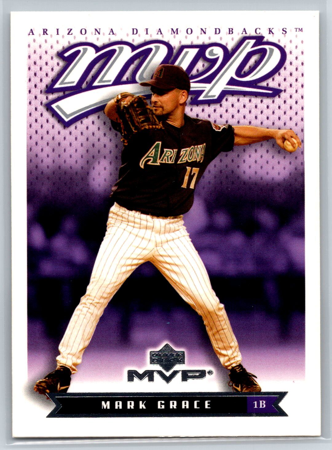 2003 Upper Deck MVP Mark Grace Arizona Diamondbacks #13 | eBay