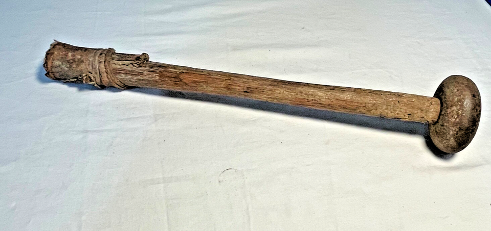 Antique Atha Tool Macadamizing Knapping/Napping Hammer stone dressing ...