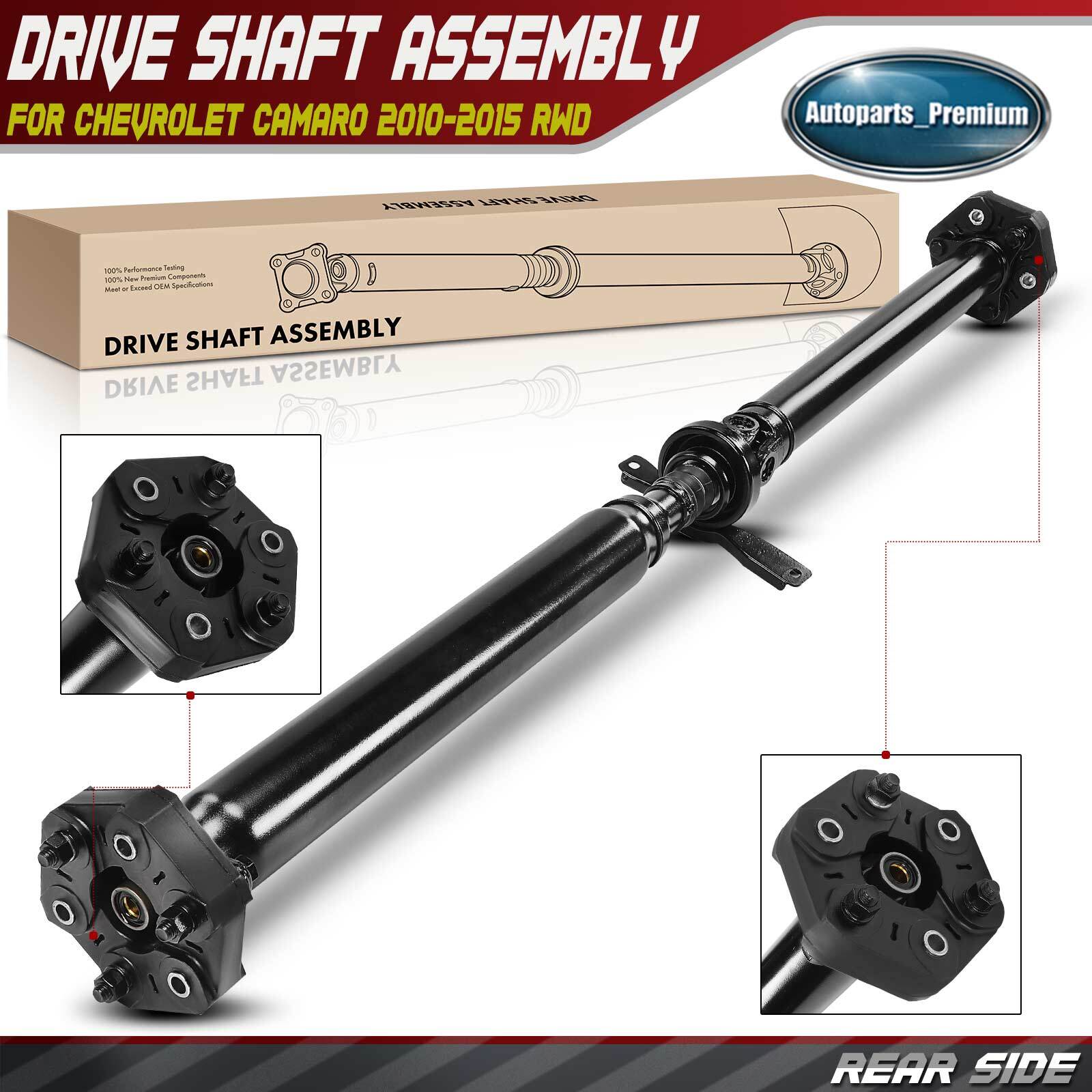 Rear Driveshaft Prop Shaft Assembly for Chevrolet Camaro 10-15 RWD Auto ...