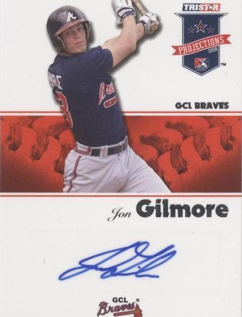 2008 TRISTAR PROjections - Jonathan Gilmore #157 Autographs (AU, RC ...