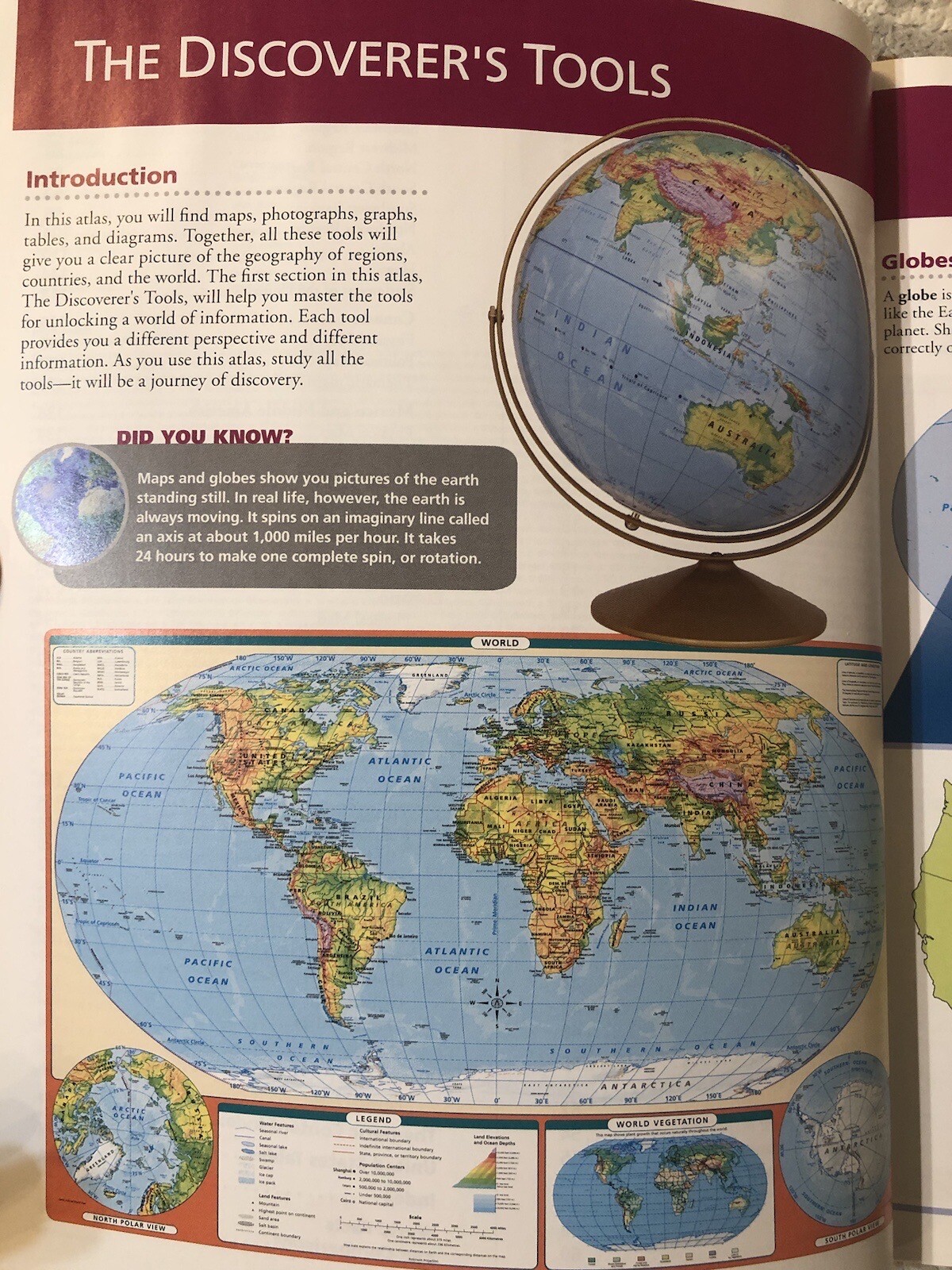 Know Geography World Atlas Grades 4-9 by Rand McNally (2018, US-Tall ...