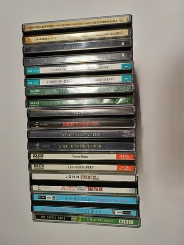 Audio Book Cd Bundle All Pictured Excellent Condition No Reserves Free ...