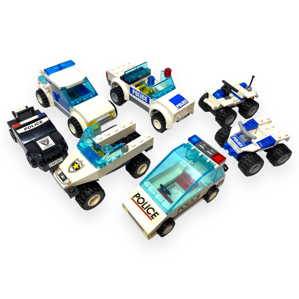 LEGO - Police Department - Mixed Vehicle lot - 7 Police Vehicles - Sets ...
