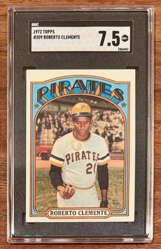 1972 Topps #309 Roberto Clemente | Pirates | SGC 7.5 🔥CENTERED🔥 | eBay