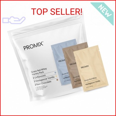 Promix Whey Protein Powder, Variety Pack (Unflavored, Vanilla ...