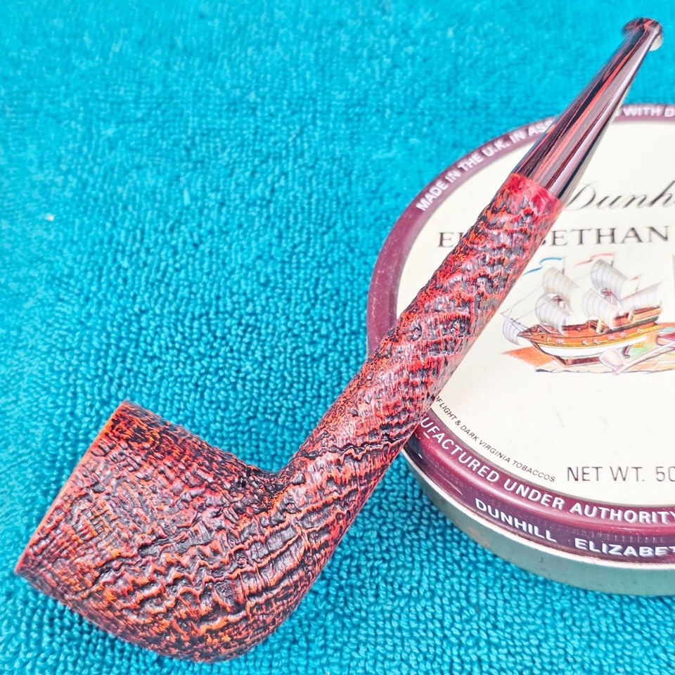 MINT RADICE SILK CUT LUMBERMAN FREEHAND Italian Estate Pipe 360 RING ...
