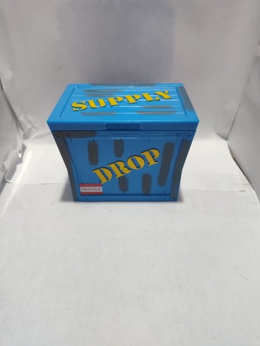 Fortnite Supply Drop Box EXCELLENT CONDITION Crate Only BLUE Container ...